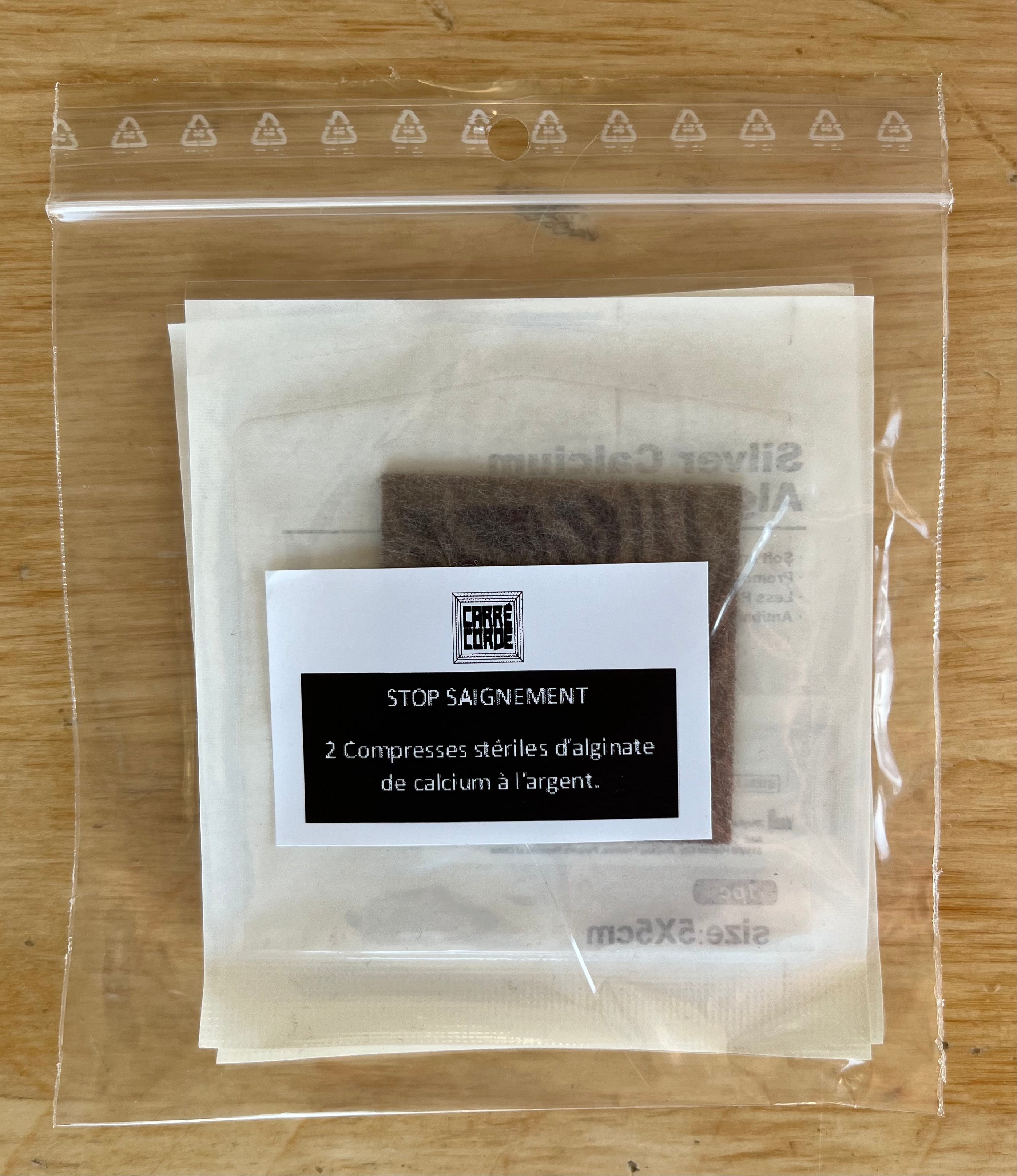 COMPRESSES ALGINATE - STOP SANG – carrécordé